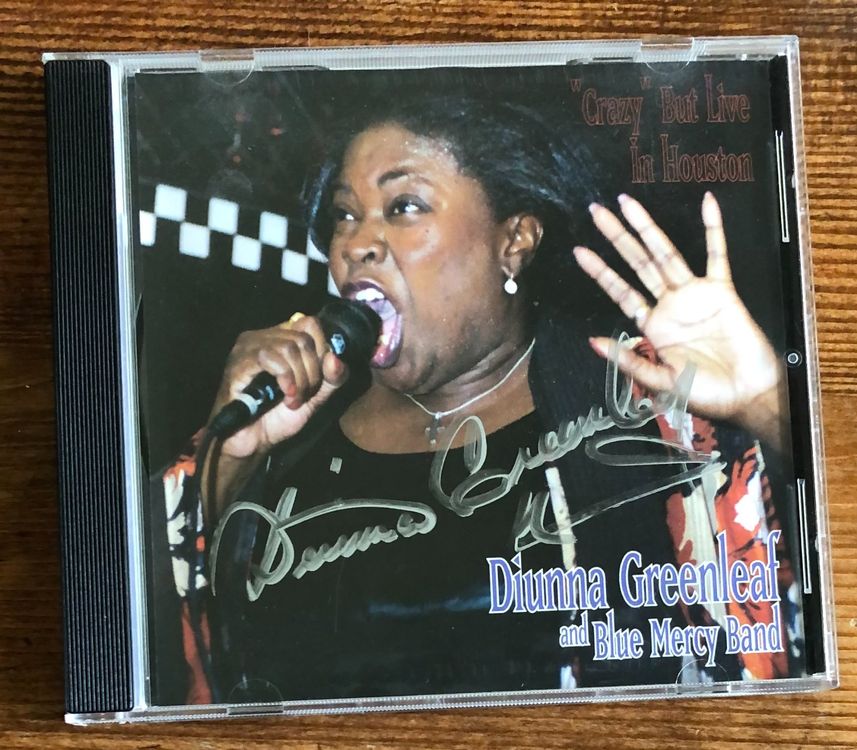 Diunna Greenleaf And Blue Mercy Band– Crazy But Live In...CD (Gebraucht ...