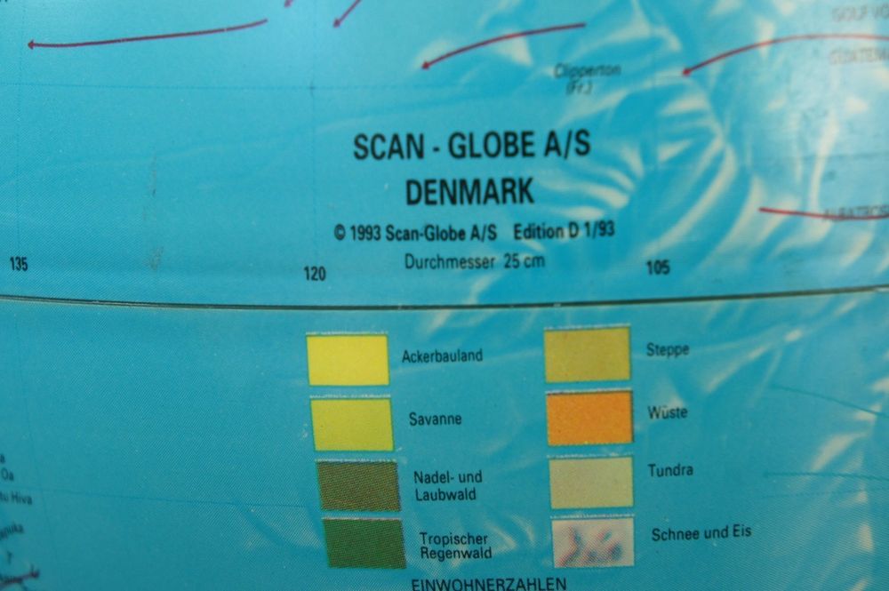 Leuchtglobus Scanglobe Danish Design Globus 1993 (Gebraucht) in Lugano ...