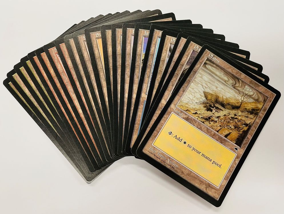 MTG - Tempest 1997, Basic-Länder-Set (20 Stück), engl. (Gebraucht) in Reinach BL für CHF 6 – mit ...