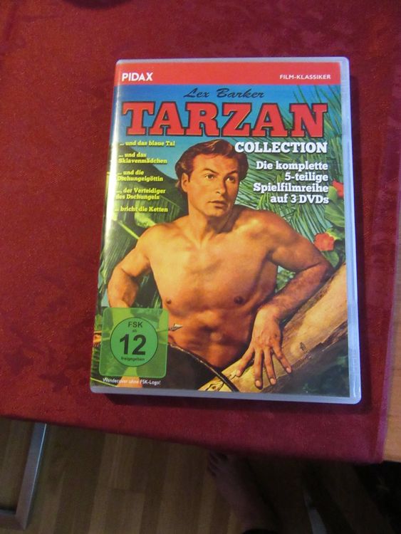 Tarzan Collection mit Lex Barker, alle 5 Filme auf 3 DVD's (Neu (gemäss ...