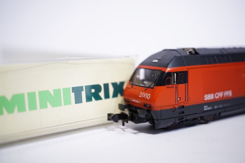 6∑ Minitrix 12862 SBB Re 460 Rheintall | Kaufen auf Ricardo