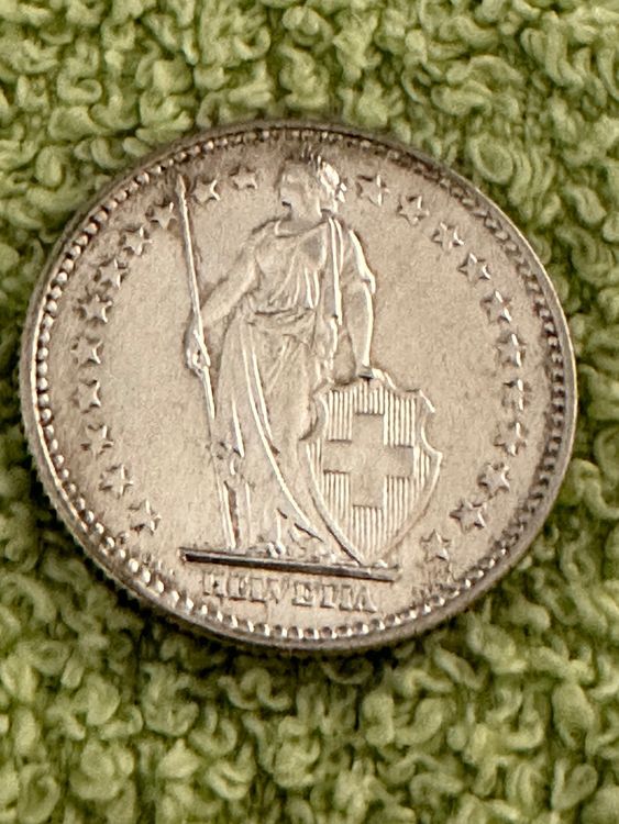 2.- Fr. Schweizer Münze 1965 (Gebraucht) in Obergerlafingen für CHF 5 – mit Lieferung auf ...
