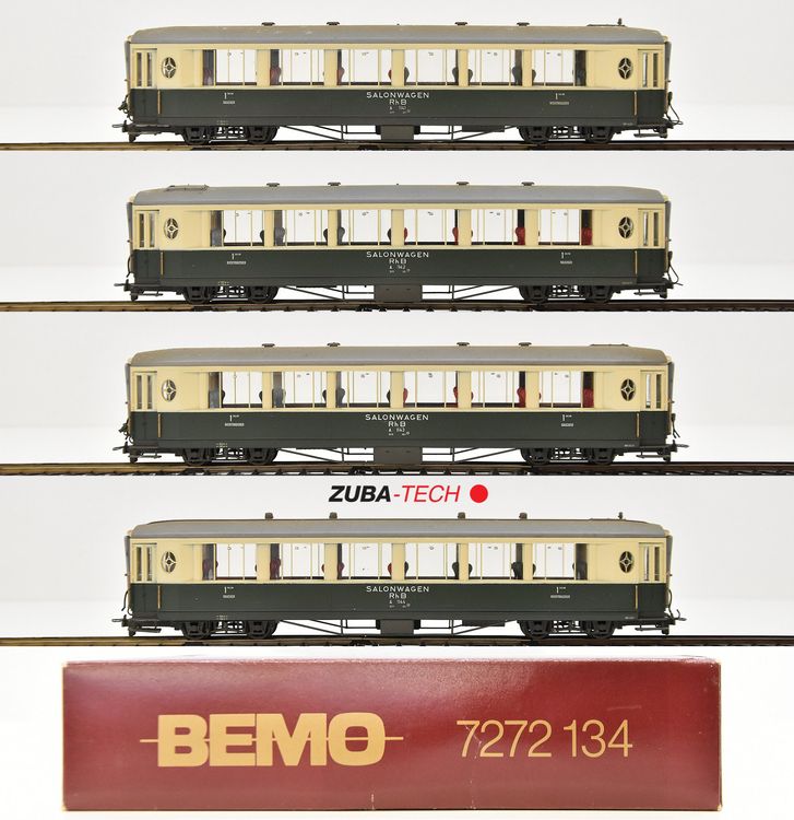 Bemo 7272 134 Salonwagen-Set 4tlg RhB H0m GS mit OVP (Gebraucht) in St. Gallen für CHF 120 – mit ...