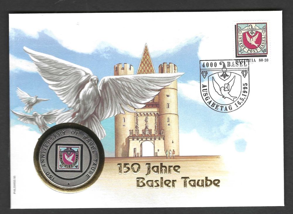 Basler Taube Numisbrief / Münzbrief | Kaufen auf Ricardo