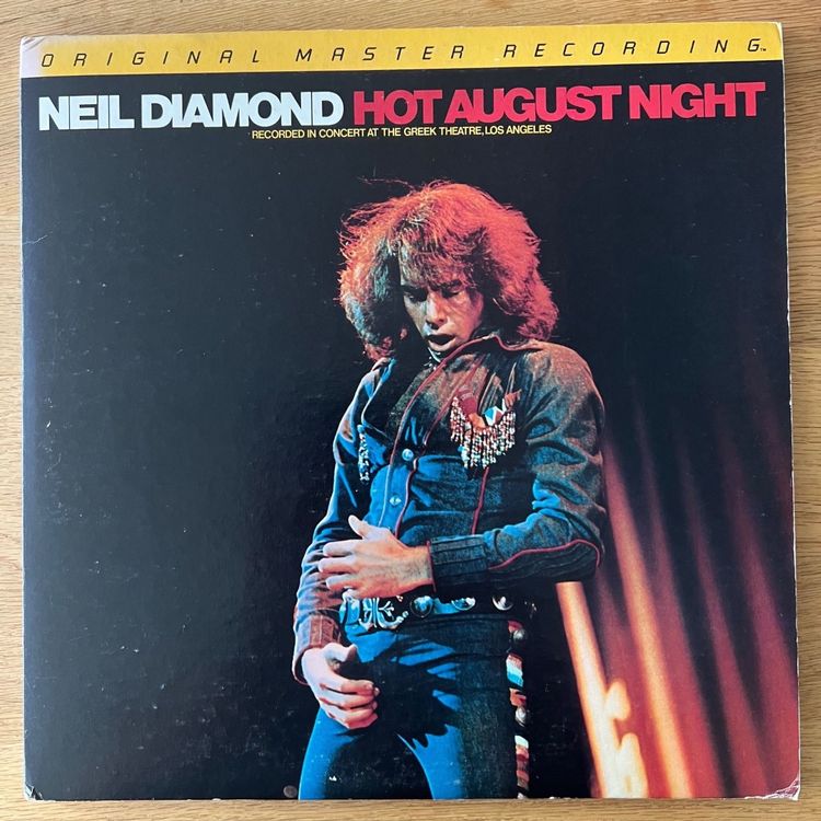 Neil Diamond - Hot August Night /2 LPs -Audiophile MFSL 1980 (Gebraucht ...