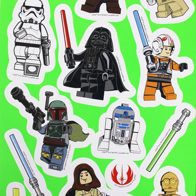 LEGO Star Wars 30 Aufkleber / 30 Figuren Sticker | Kaufen auf Ricardo