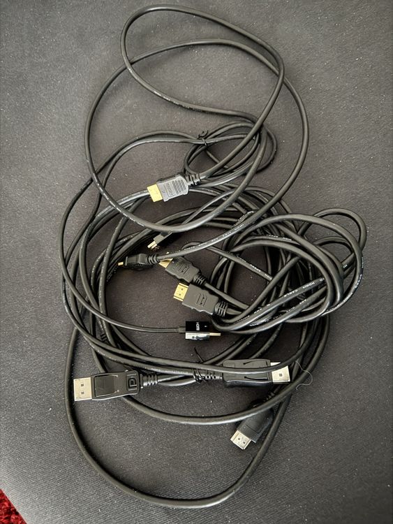 5 teiliges Kabel-Set (Gebraucht) in Bern für CHF 1 – mit Lieferung auf ...