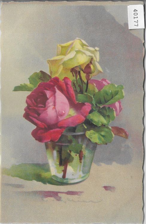 Catharina Klein - Rosen im Glas - Litho (Gebraucht) in Ettingen für CHF 2 – mit Lieferung auf ...