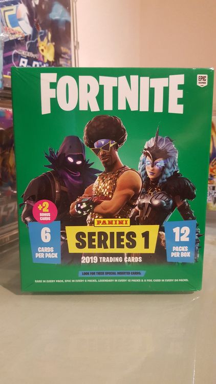 Panini Fortnite Series 1 - 1 x Mega Blaster Box 12 Booster | Kaufen auf ...