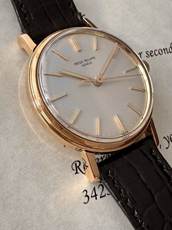Vintage Patek philippe Calatrava Ref.3423+ E.of Archives (Gebraucht) in ...