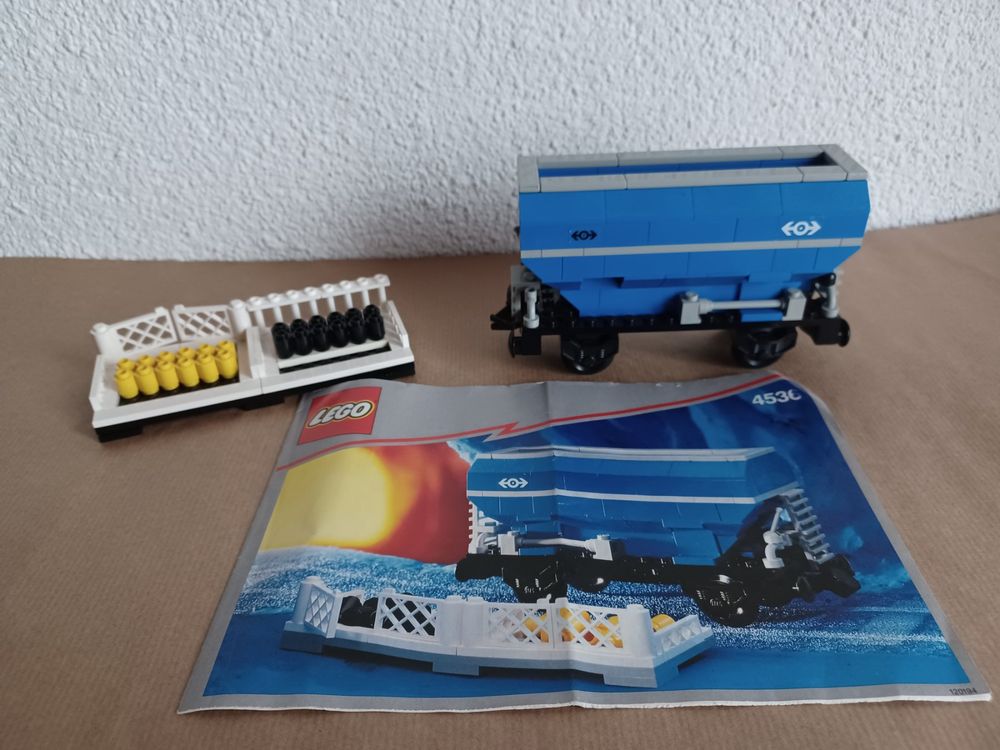 Lego 9 V Schütten Blue Hoppers Wagen/Wagon 4536 m.B.A. Ab1.- (Gebraucht ...