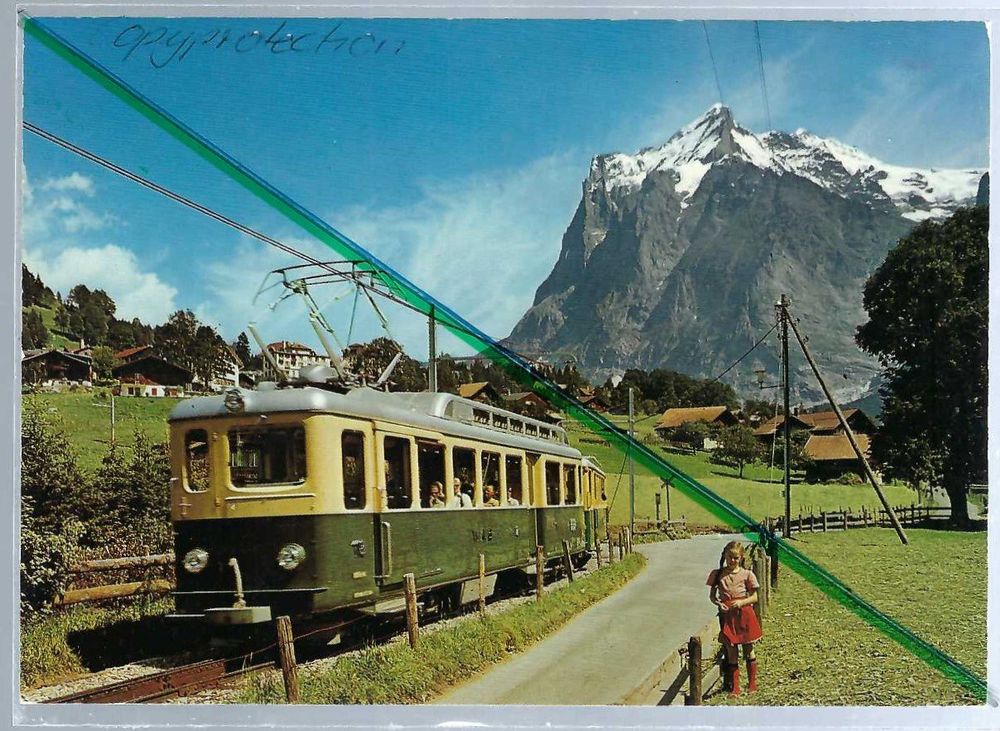 Grindelwald Grund. Wengernalpbahn. Wetterhorn (Gebraucht) in Horw für ...