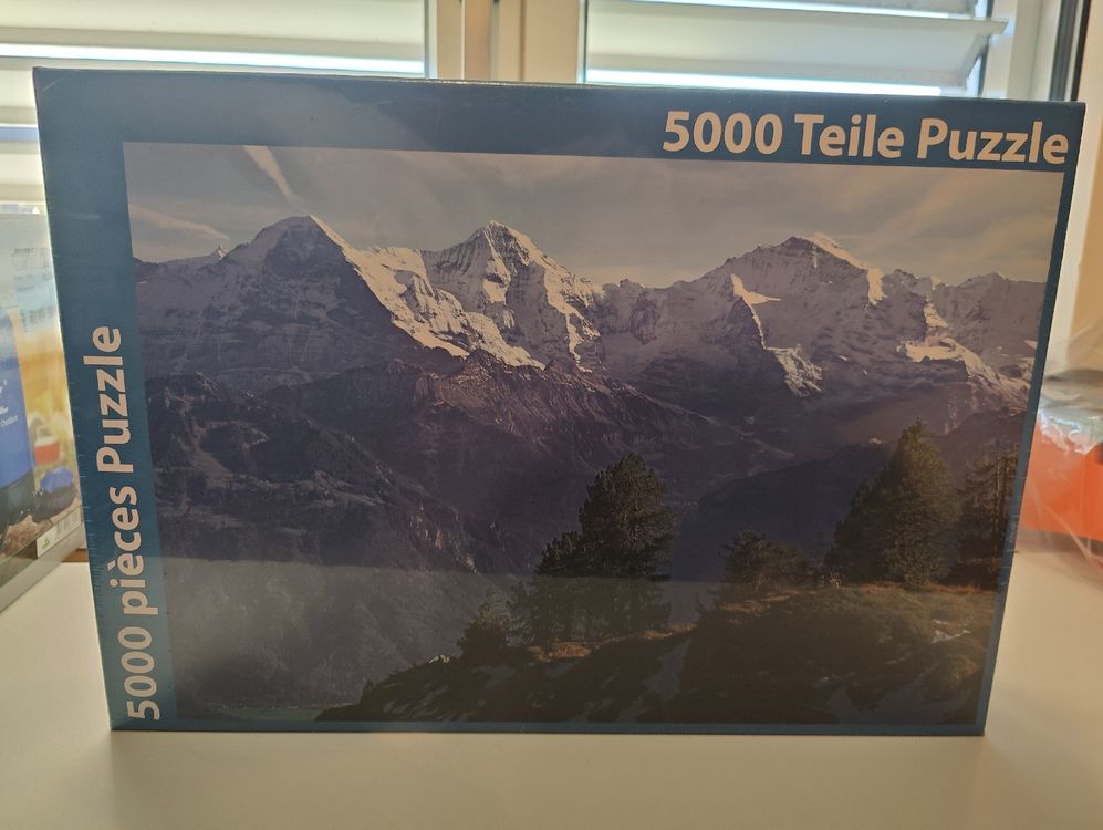 5000 Teile Puzzle Eiger Mönch Jungfrau - Neu (Neu und originalverpackt) in Olten für CHF 5 – mit ...