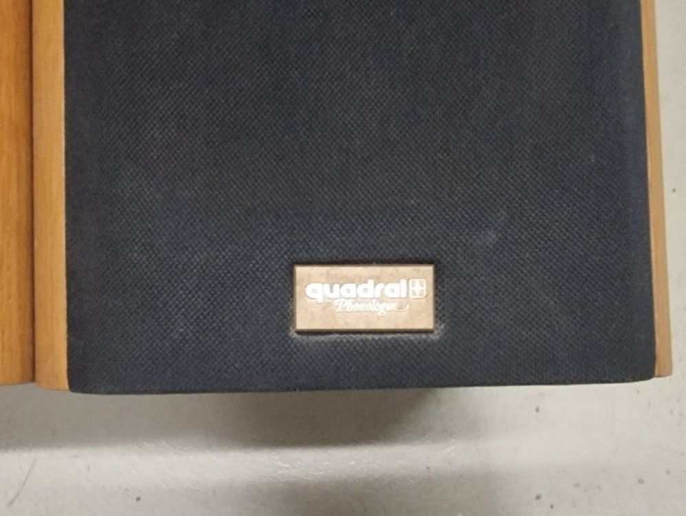 Lautsprecher-Boxen Paar "Quadral Phonolaque" | Kaufen auf Ricardo
