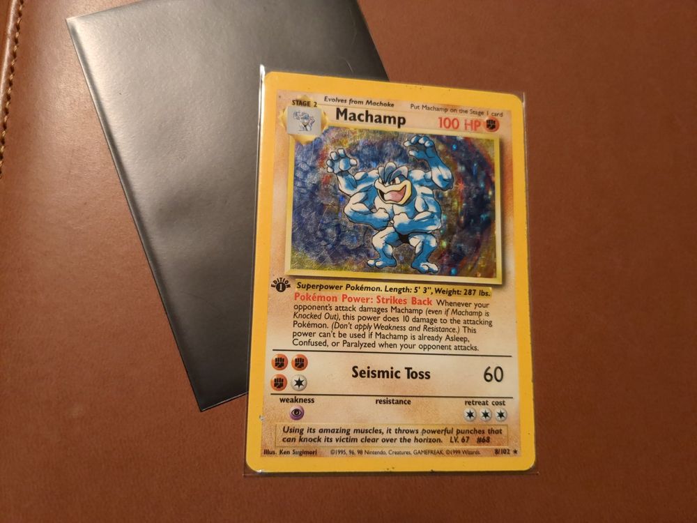 Machamp Holo Pokemon Base 1 Edition | Kaufen auf Ricardo