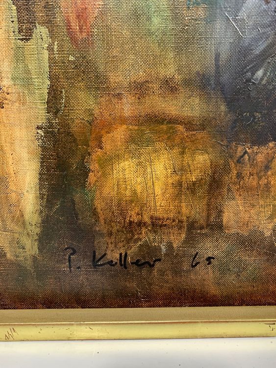 Peter Keller grosses Gemälde (Gebraucht) in für CHF 110 – mit Lieferung ...