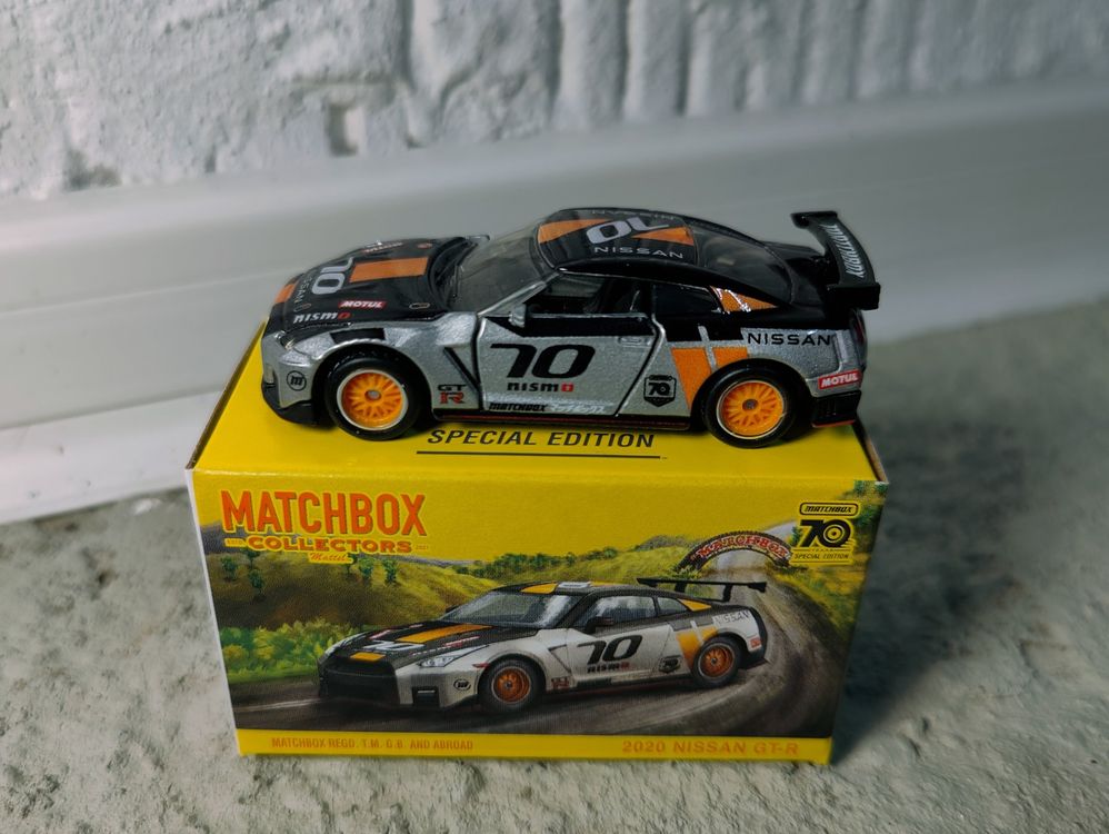Matchbox 2020 Nissan GT-R 70 Jahre Special Edition (Neu und ...
