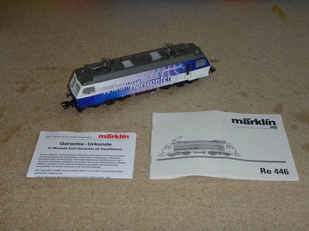 Märklin : Re 446 " unterwegs zu neuen Horizonten " AC,Delta | Kaufen ...