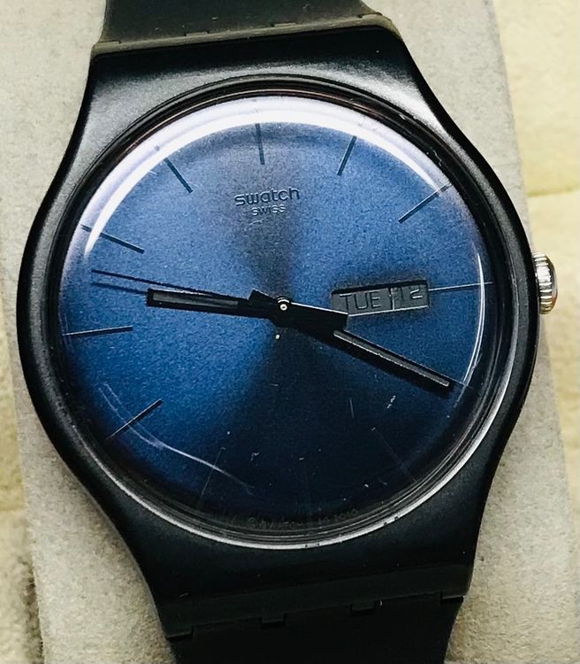 SWATCH Herrenuhr Swiss-Made 43 mm ( Neupreis : 90 CHF ) (Gebraucht) in ...