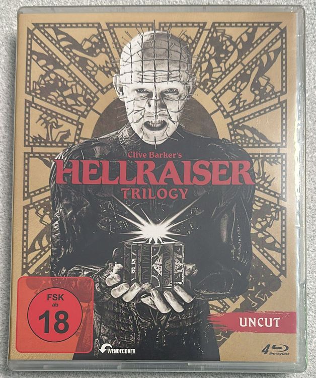 HELLRAISER TRILOGY UNCUT BLU-RAY (Neu und originalverpackt) in Zürich ...