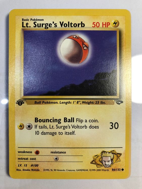 Lt. Surge's Voltorb 1st Gym Challenge - MINT - ab 1.- | Kaufen auf Ricardo