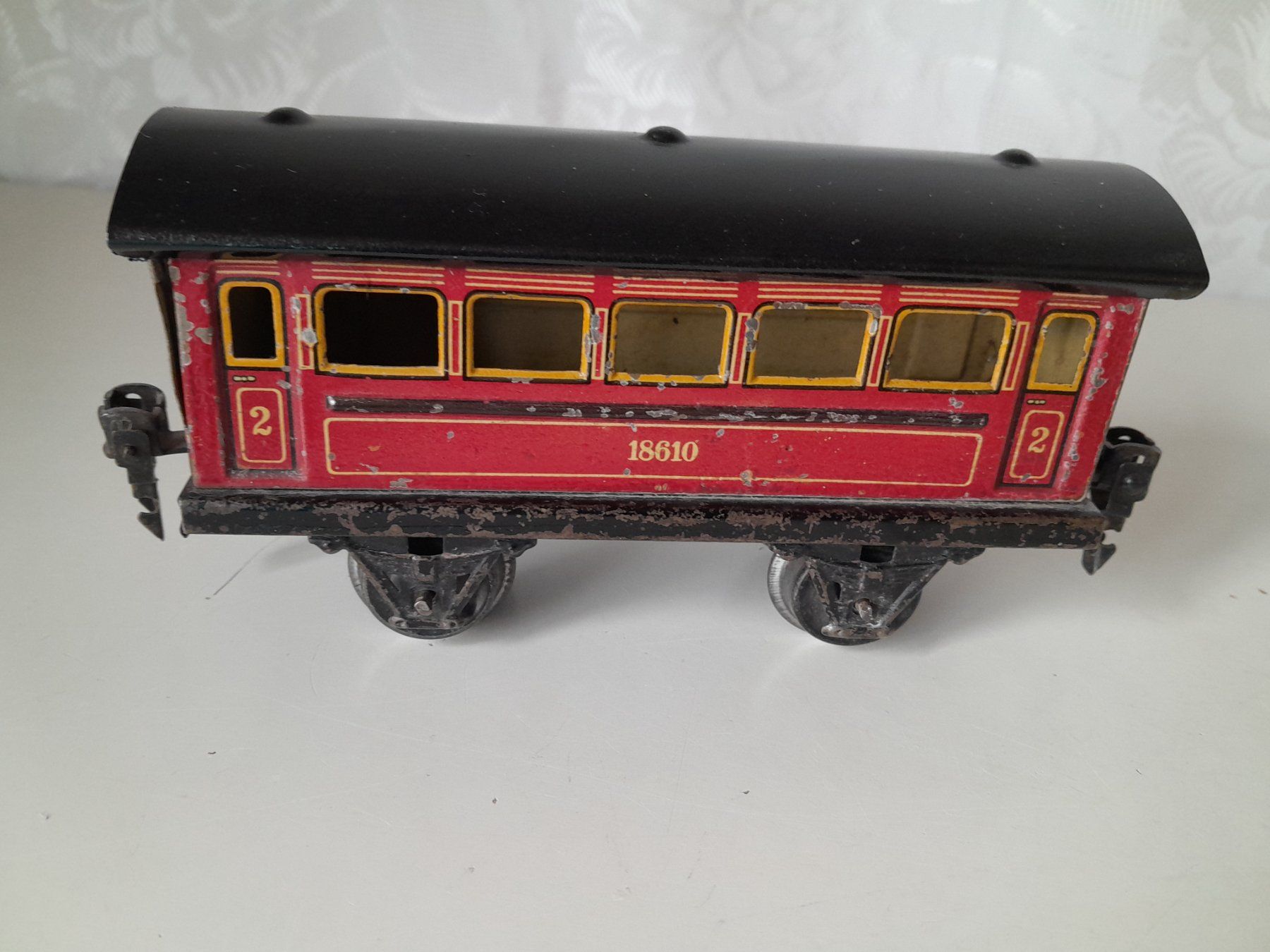 Märklin Wagen rot + grün 18610, Spur 0, 1931, gebraucht (Gebraucht) in ...