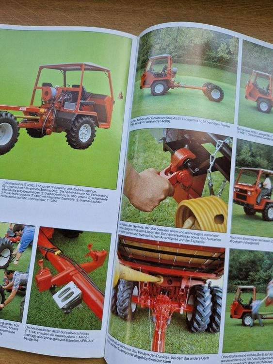 Original Prospekt Aebi Transporter TP67 (Gebraucht) in Dürnten für CHF 44 – mit Lieferung auf ...