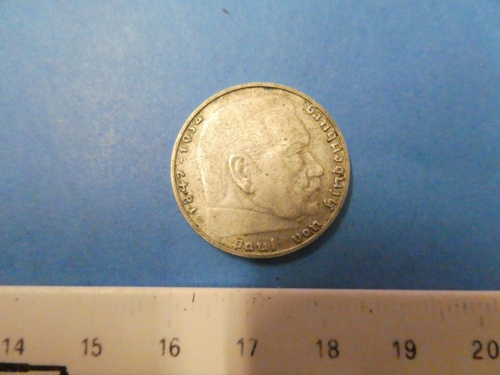 Dt. Reich 1937 D, 2 Reichsmark - Silber (Gebraucht) in Hinterforst für CHF 8 – mit Lieferung auf ...