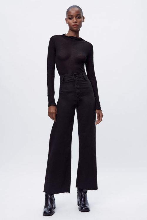 Zara Hose Marine schwarz aktuelle Kollektion Gr. 38 | Kaufen auf Ricardo