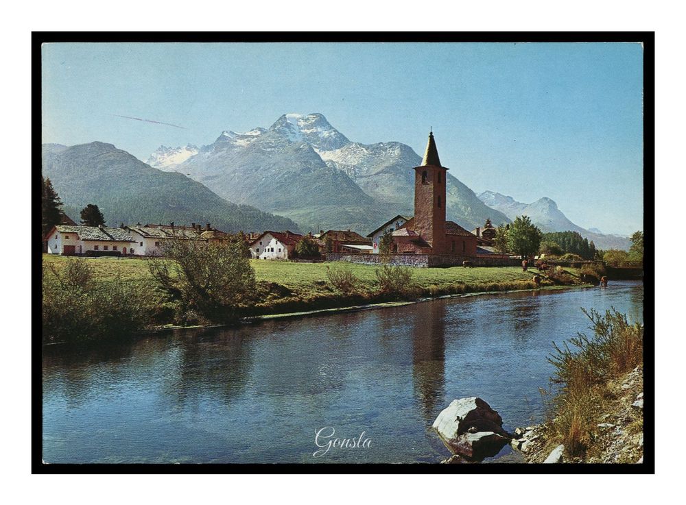 OBERENGADIN - 1960 "Sils Segl Maria und La Margna" (D'occasion) à Onex ...