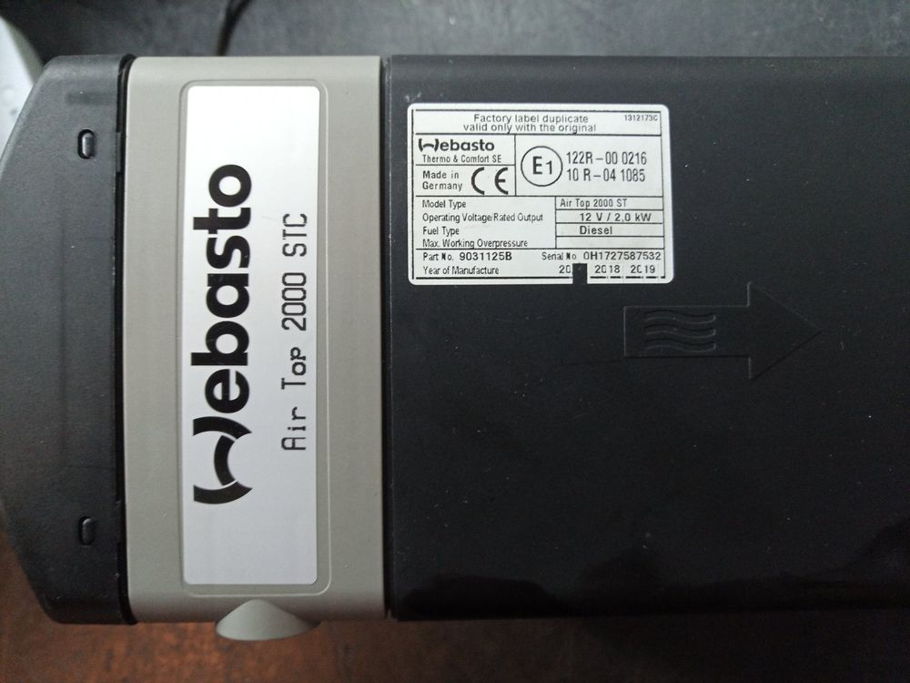 Webasto Airtop2000 STC | Kaufen auf Ricardo