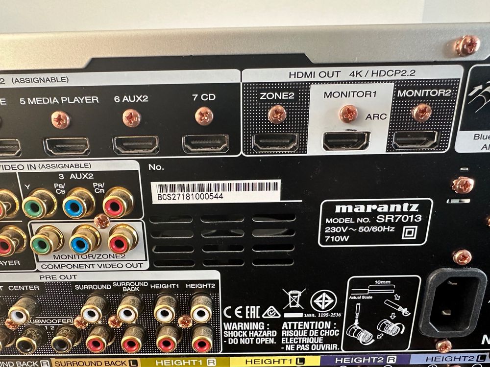 Marantz SR7013 AV Receiver (Gebraucht) in Ebikon für CHF 600 – mit Lieferung auf Ricardo kaufen