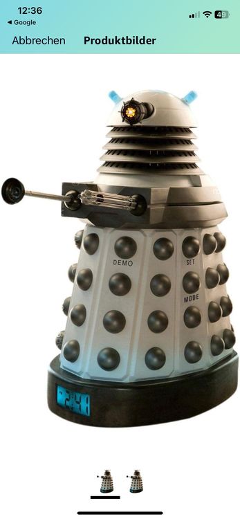 Doctor Who Wecker mit Projektionsfunktion Dalek (Gebraucht) in ...