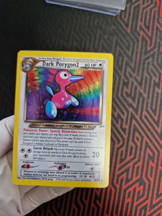 Dark Porygon 2 Holo aus dem Set Neo Destiny (Gebraucht) in Killwangen ...