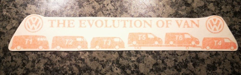 VW T4 EVOLUTION AUFKLEBER (Neu und originalverpackt) in Scuol für CHF ...