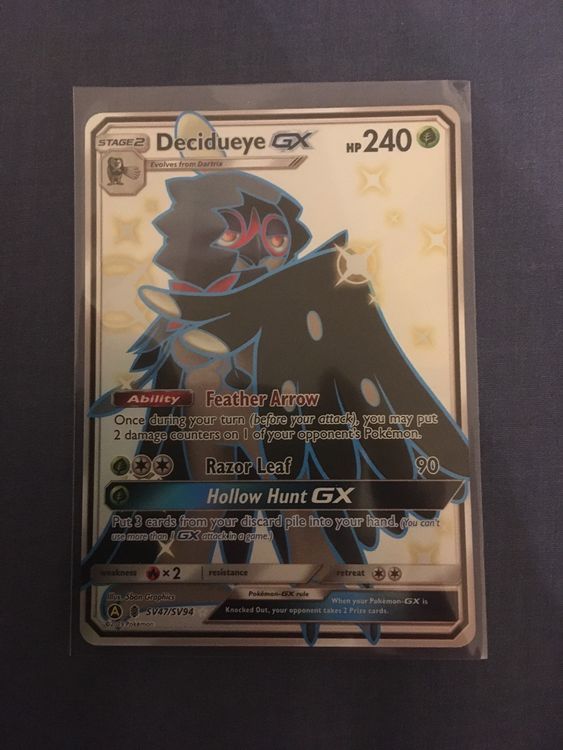Carte Pokémon Decidueye gx shiny ( destinées occultes ) | Kaufen auf ...