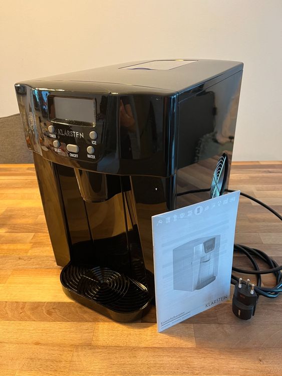 Eiswürfelmaschine Klarstein Ice Volcano 2G in schwarz | Kaufen auf Ricardo