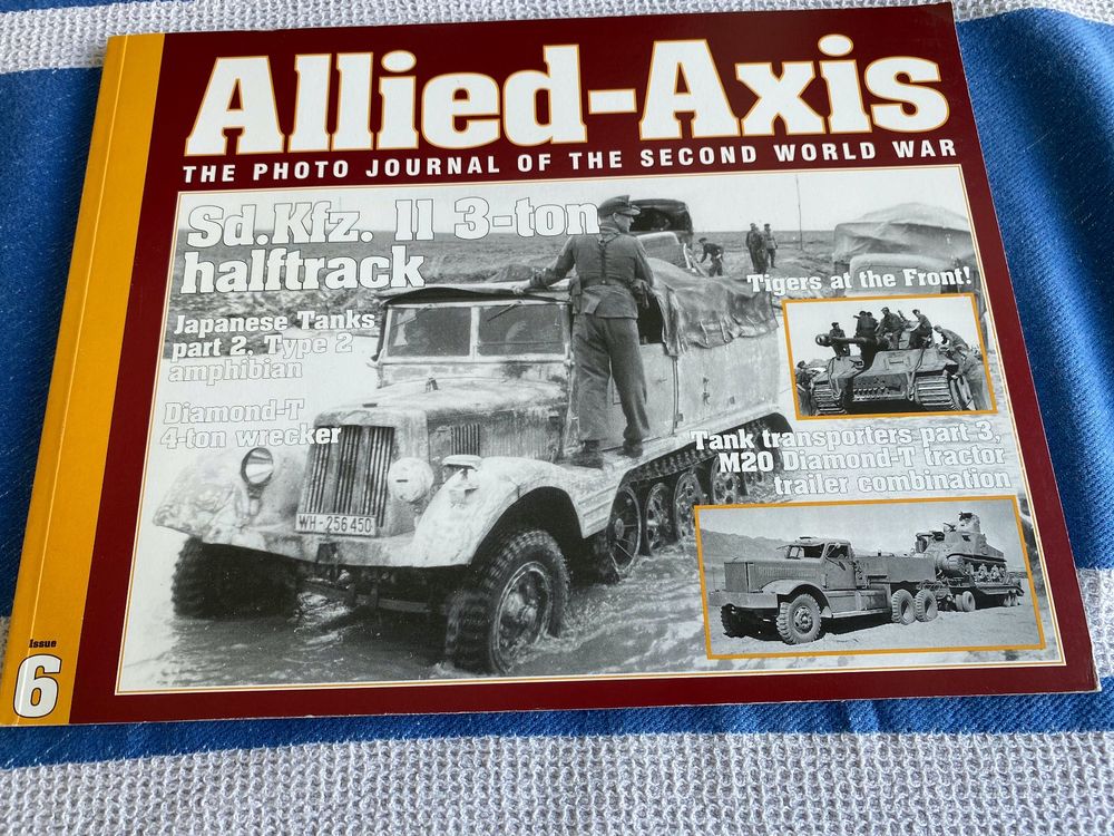 BUCH ENG. ALLIED-AXIS 6 SD.KFZ II 3-TON HALFTRACK (Gebraucht) in ...