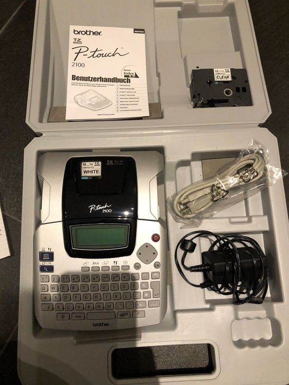 Brother P-Touch 2100 Beschriftungsgerät (Gebraucht) in für CHF 99 – mit ...