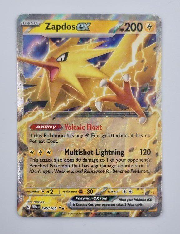 Zapdos ex (145/165 Set MEW 151) NM / ENG | Kaufen auf Ricardo