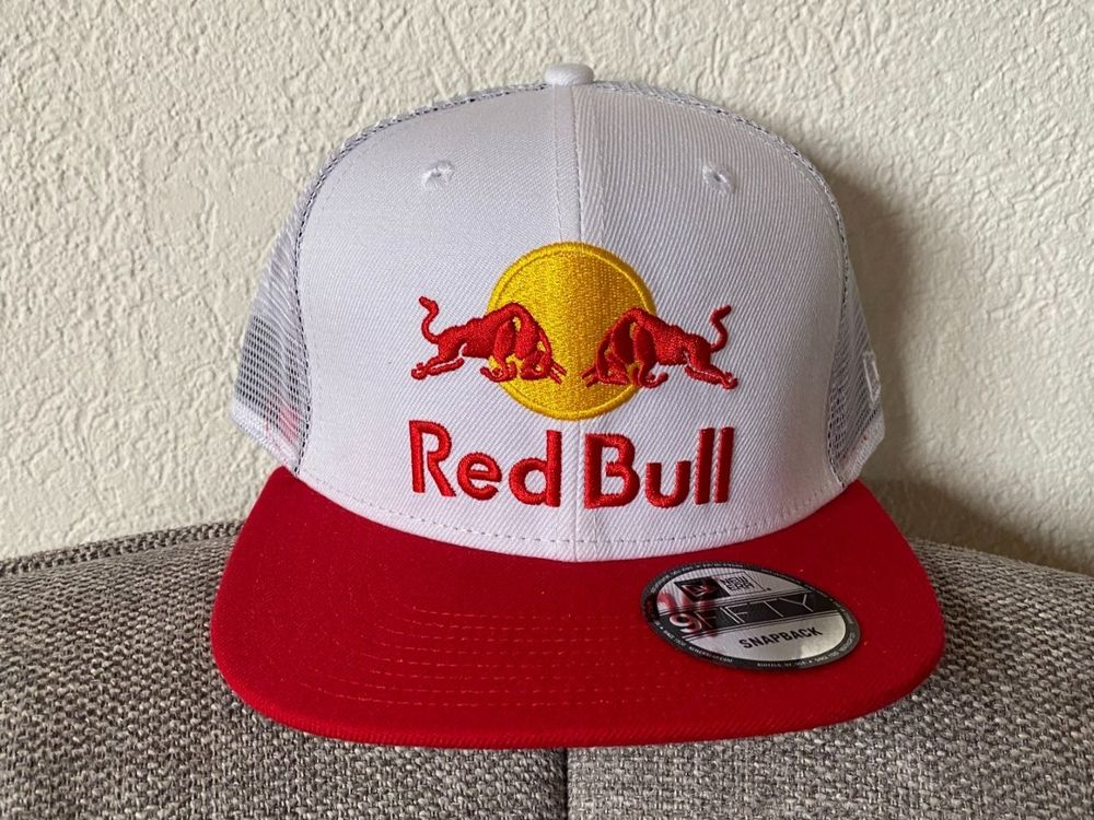 Red Bull Snapback - weiss-rot | Kaufen auf Ricardo