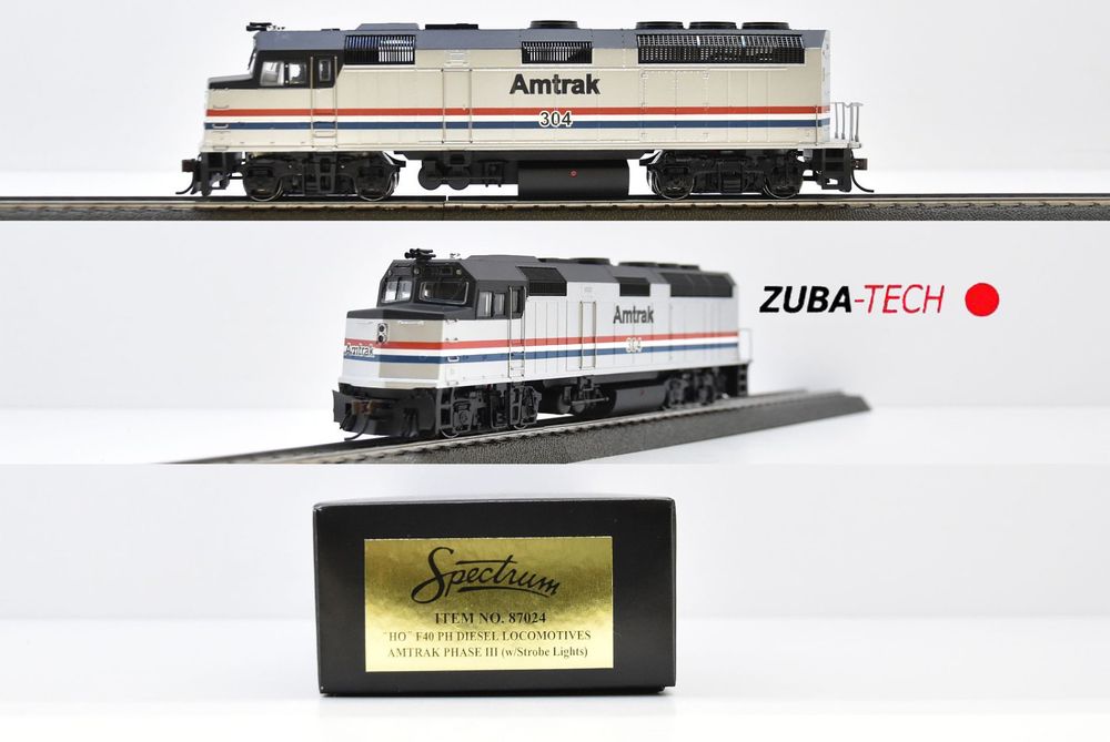 Spectrum 87024 Diesellok F 40 PH Amtrak H0 GS Analog OVP (Gebraucht) in ...