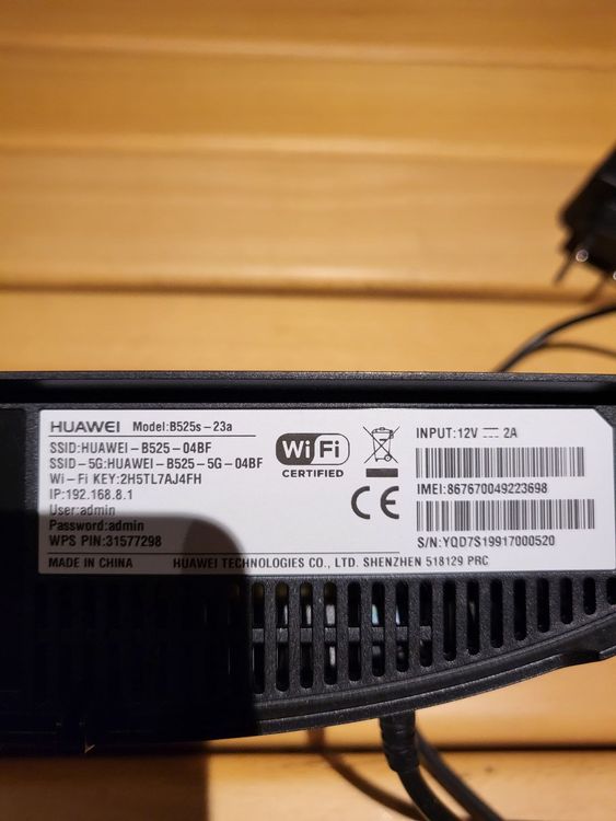 Huawei Router / Modell B525s-23a/Wi-Fi Sim (Gebraucht) in Davos Platz ...