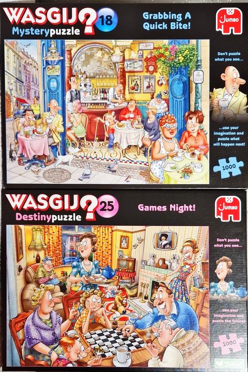 2 x Puzzle 1000 Teile WASGIJ? Nr 18&25 (Gebraucht) in Dietikon für CHF ...