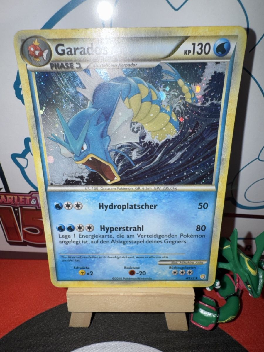 POKÉMON / Garados / HeartGold & SoulSilver / Holo 🇩🇪 (Gebraucht) in ...