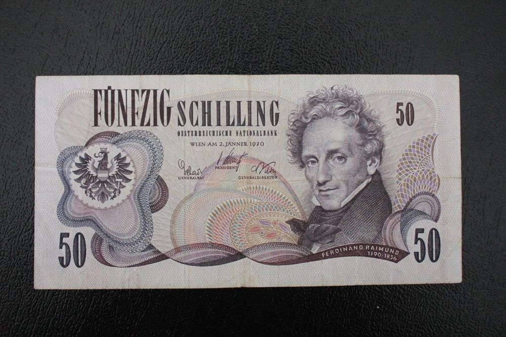 Fünfzig Schilling Österreich | Kaufen auf Ricardo
