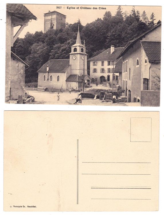 Les Clées, l'église et le Château (Gebraucht) in La Tour-de-Peilz für ...