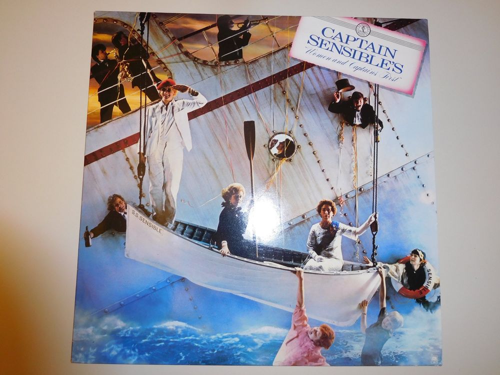 LP Captain Sensible's, Women + Captains first, 1982 | Kaufen auf Ricardo