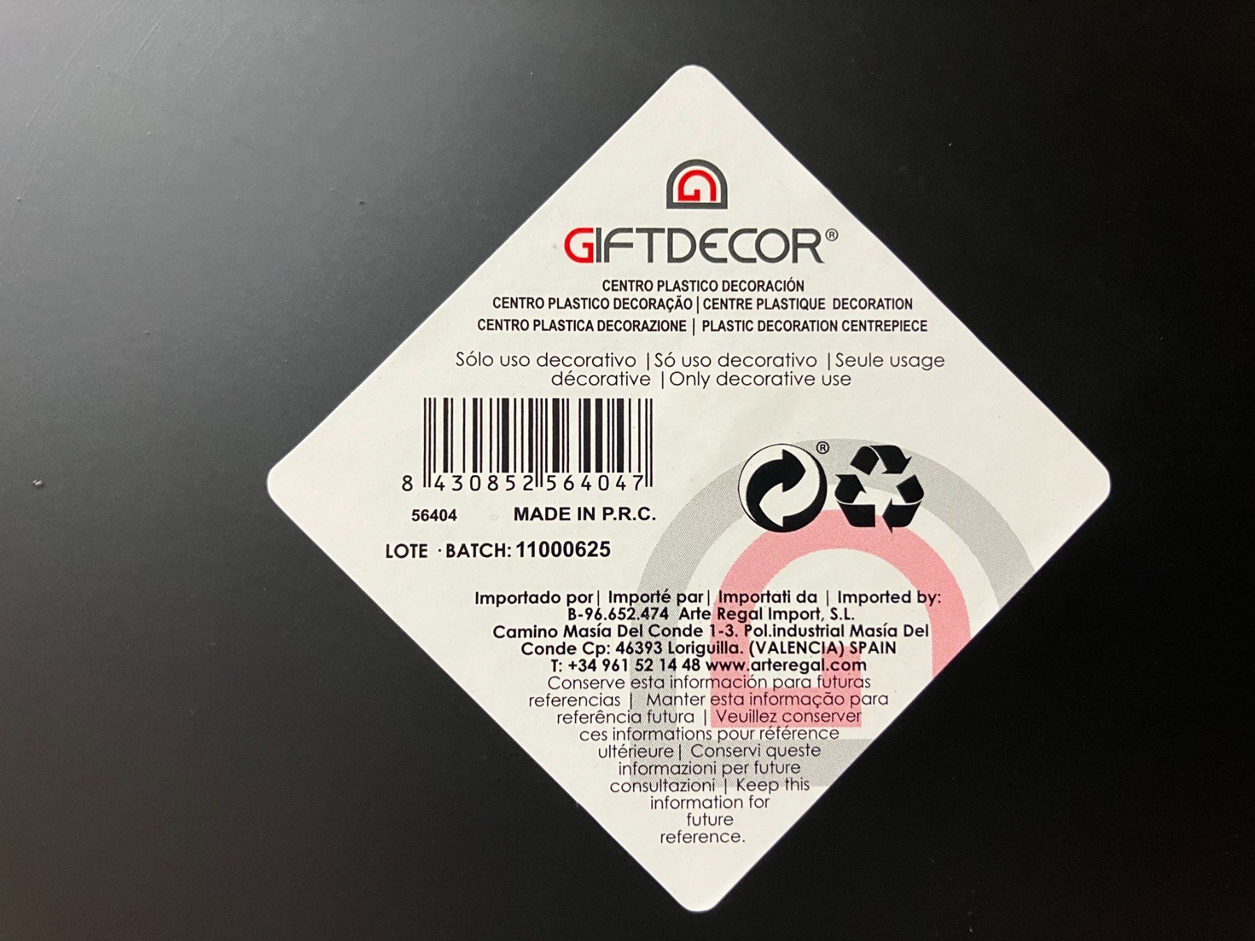 stylische GD. Kunststoff Schale m. Prisma Muster NEU ab 1.- (Neu ...