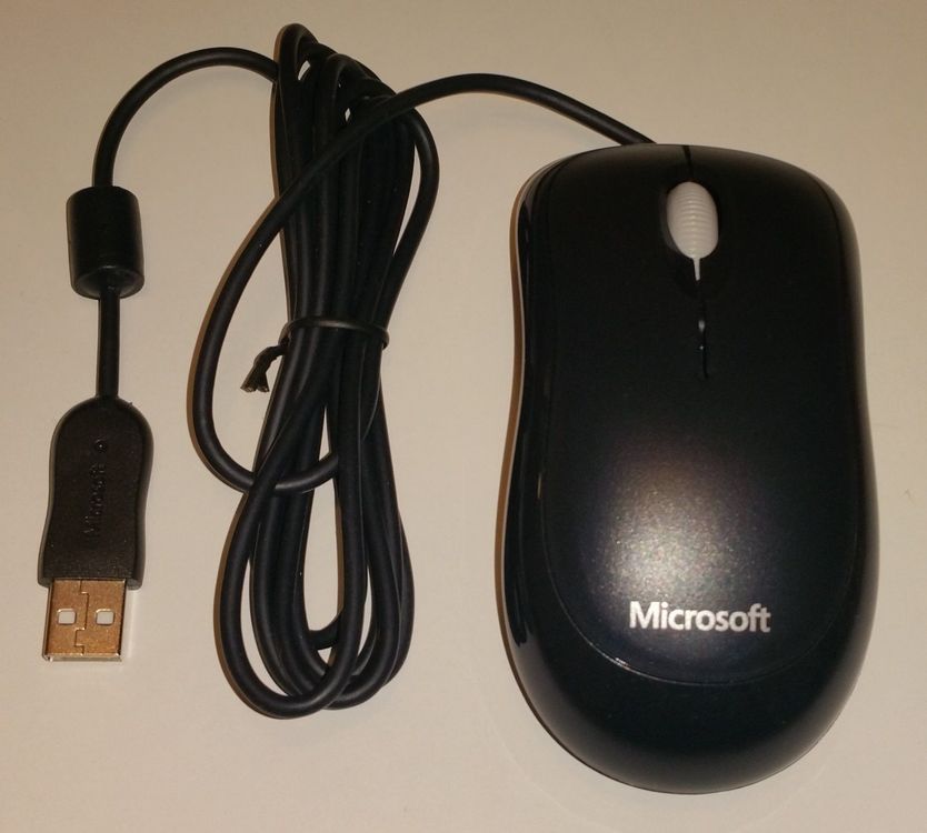 Microsoft USB OPTICAL Mouse, Noir | Kaufen auf Ricardo